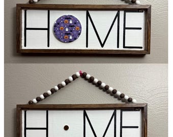 Interchangeable Home Sign Pieces - Etsy