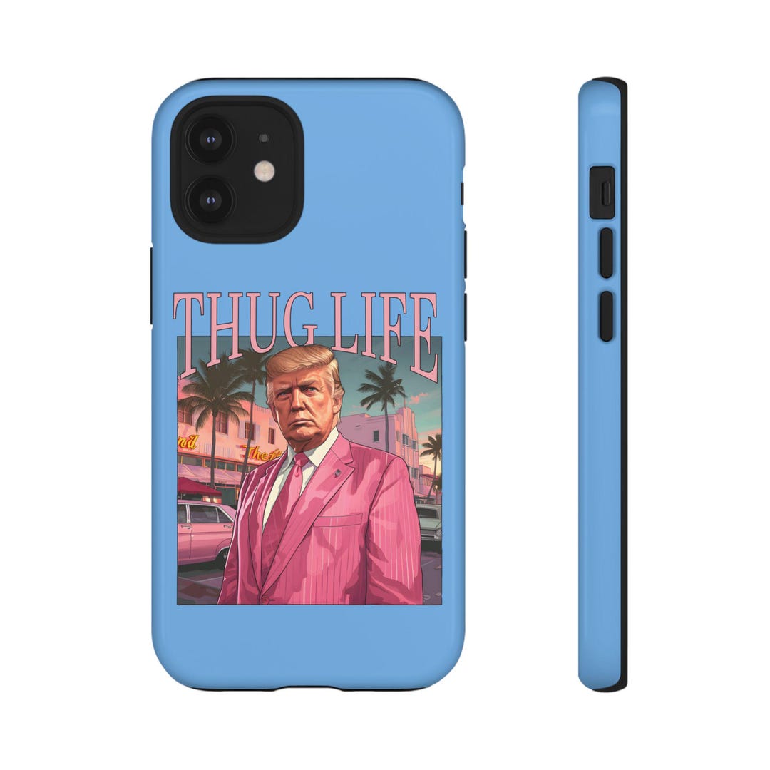 Custom Phone Case, Thug Life Design, Trendy Cell Phone Cover, Funny ...