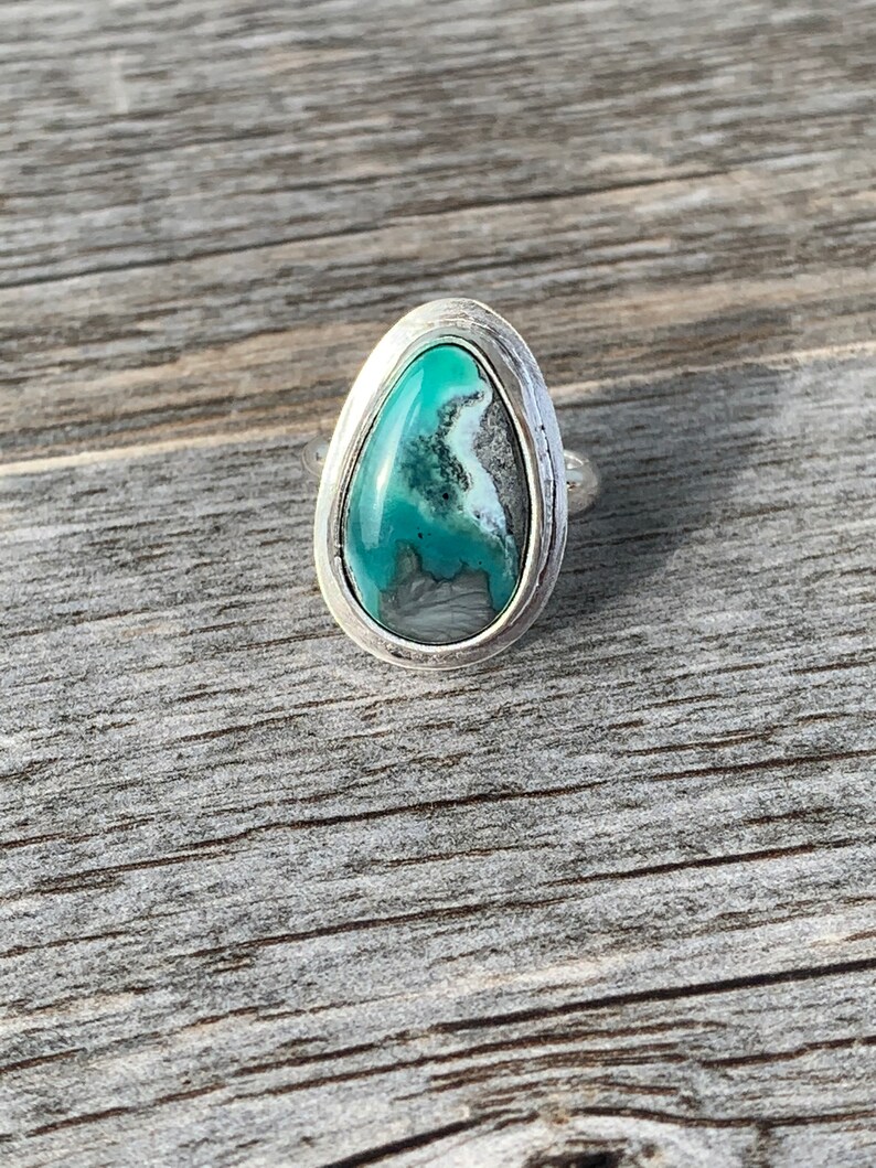 Handmade Sterling Silver Mystic Sage Turquoise and Variscite - Etsy