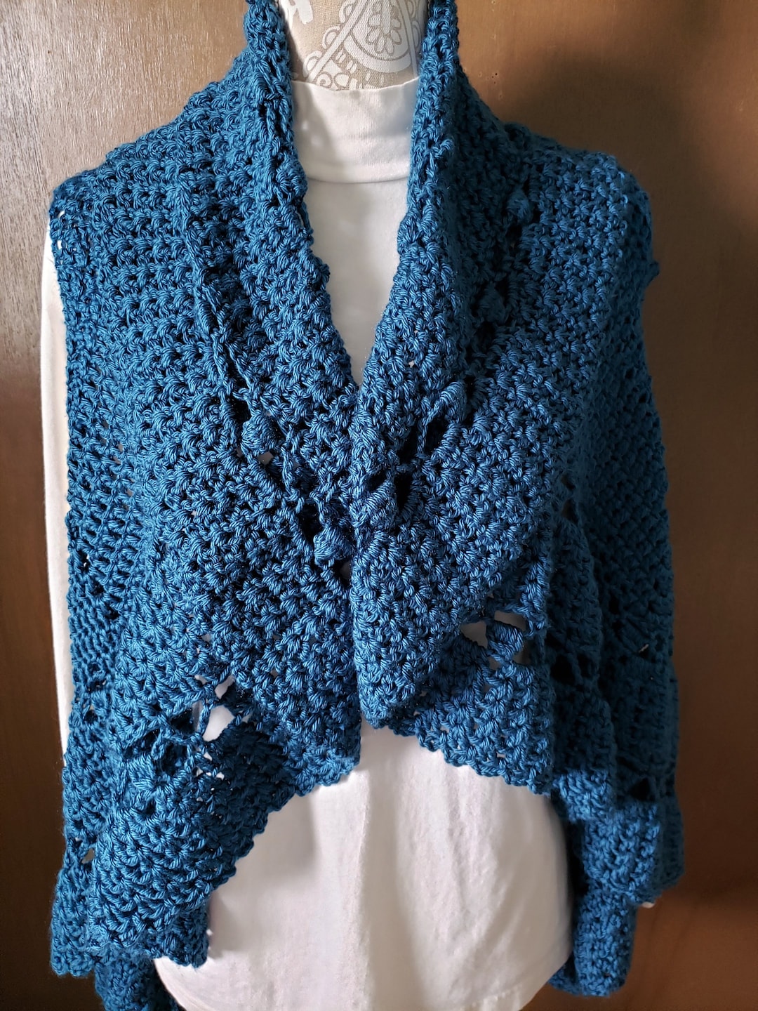 Joplin Sweater Vest in Ocean and Oceana - Etsy