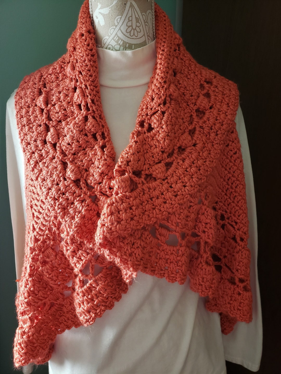 Joplin Sweater Vest in Persimmon and Himalayan Salt - Etsy
