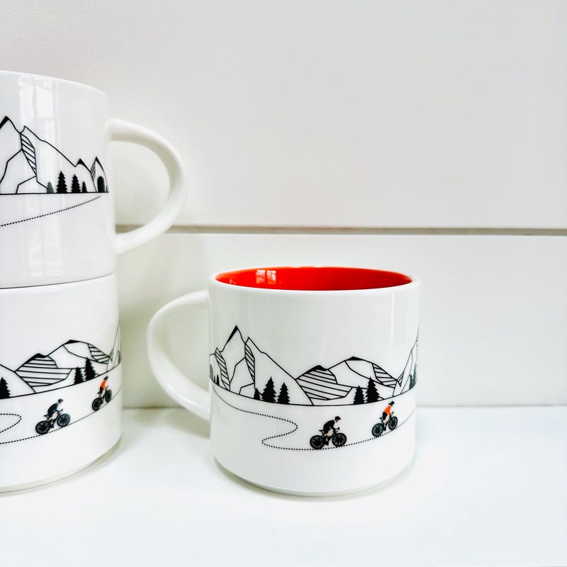 Cycling Mug - Etsy