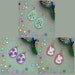 FSL EASTER EGG Earrings (1.50 Inch) (free Standing Lace)- 10 Machine ...