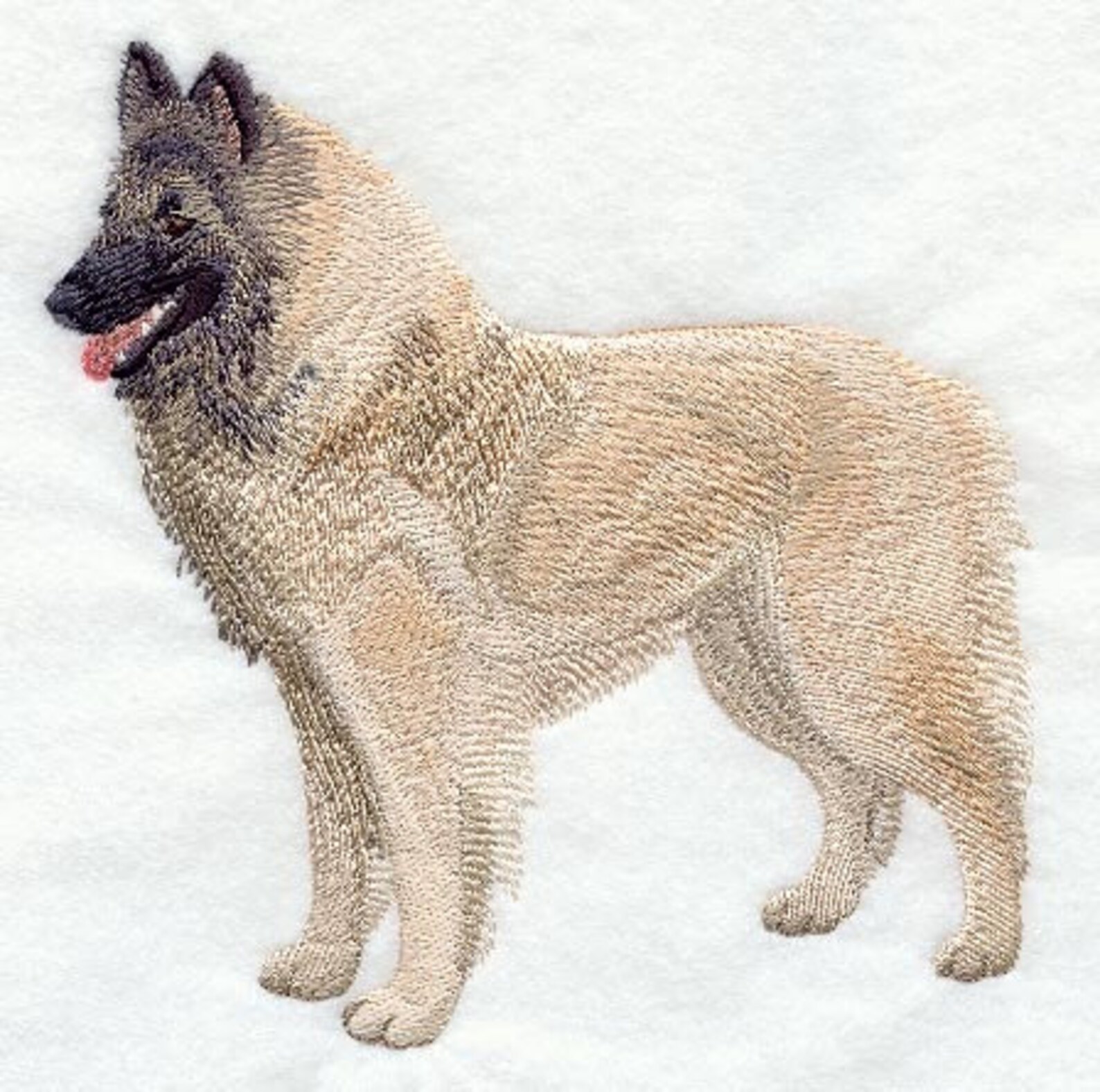 BELGIAN SHEPHERD TERVUREN Machine Embroidery Quilt Blocks - Etsy