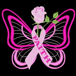 TUFF ENUFF to Wear PINK (5inch) - 10 Machine Embroidery Designs Instant ...