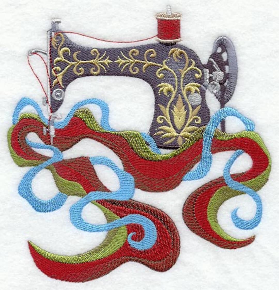 STITCHES IN TIME - Machine Embroidered Quilt Blocks (azeb) - Etsy