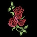 PASSION ROSES (4inch) - 10 Machine Embroidery Designs Instant Download ...