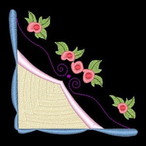 FANCY CORNERS (5inch) - 10 Machine Embroidery Designs Instant Download ...