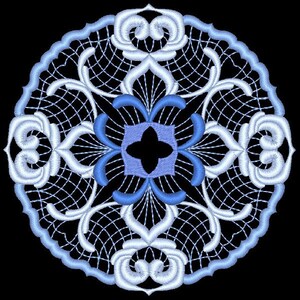 FANCY CIRCLES (4inch) - 10 Machine Embroidery Designs Instant Download ...