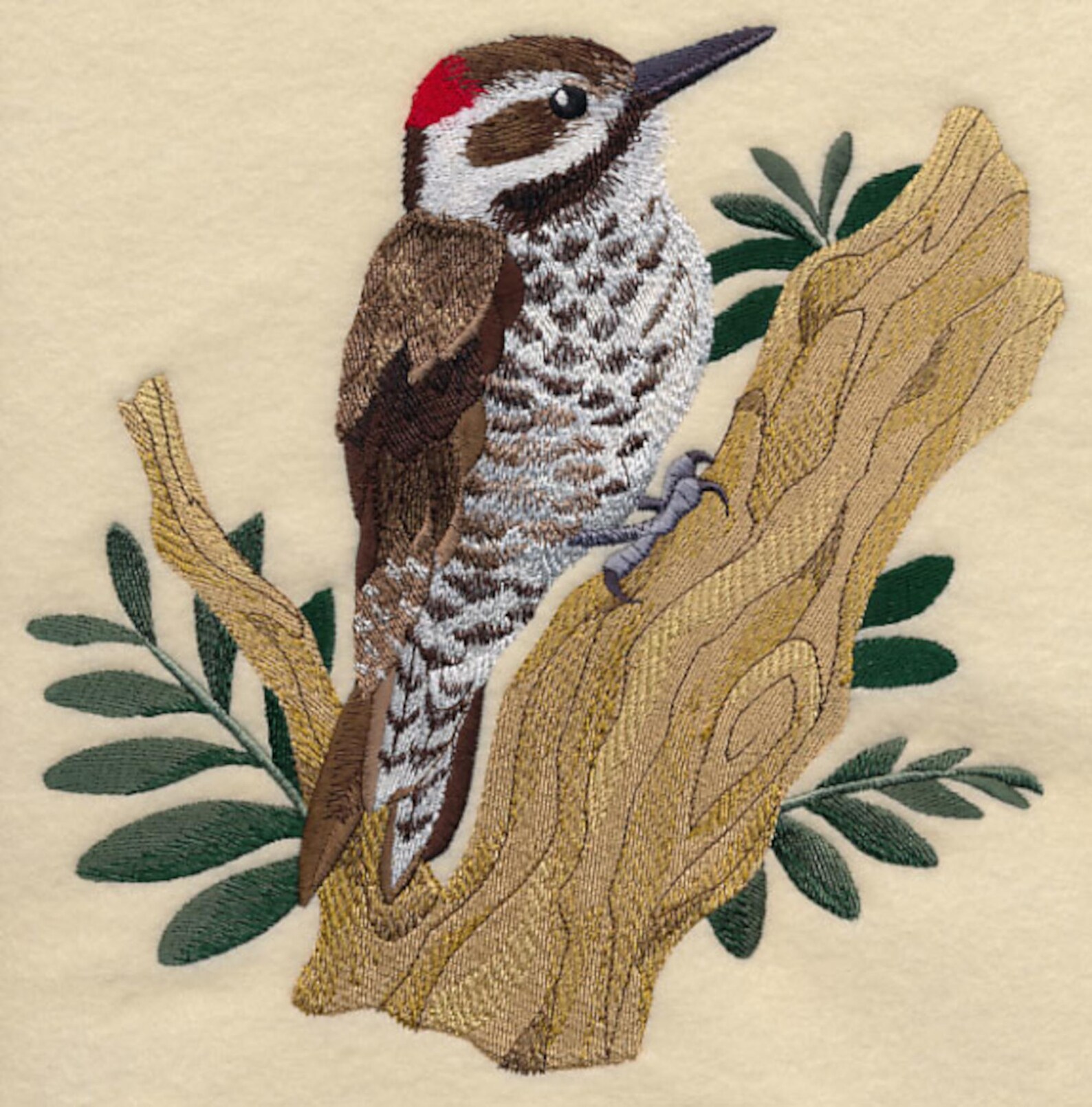 ARIZONA WOODPECKER - Machine Embroidered Quilt Block (azeb) - Etsy