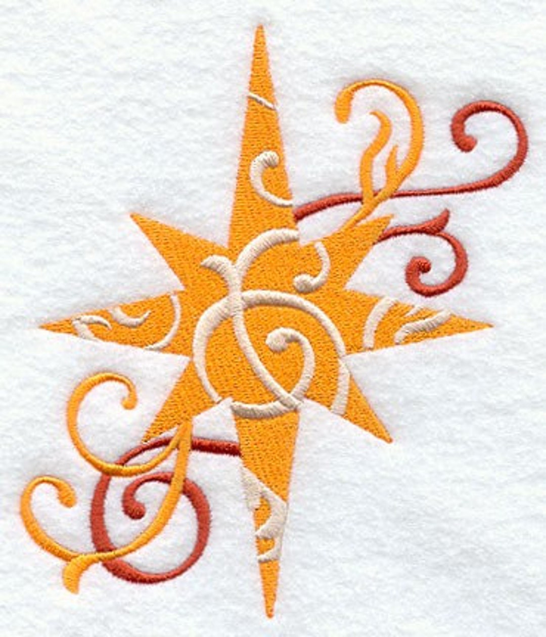 FILIGREE STAR - Machine Embroidery Quilt Block (azeb) - Etsy