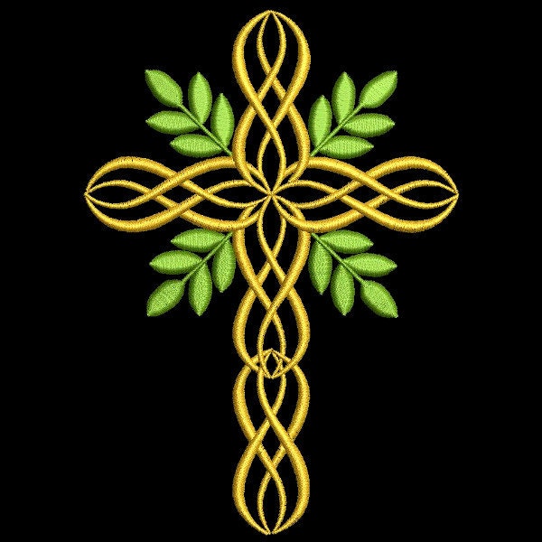 ELEGANT CROSSES 6inch 10 Machine Embroidery Designs | Etsy