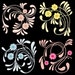 ART DECO FLOWERS 6inch 12 Machine Embroidery Designs - Etsy