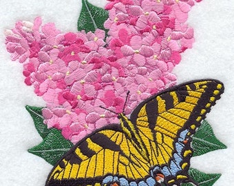 Tiger Swallowtail Embroidery - Etsy