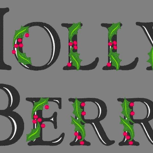 Berry Font - Etsy