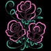QUICK STITCH ROSES 4inch 10 Machine Embroidery Designs - Etsy