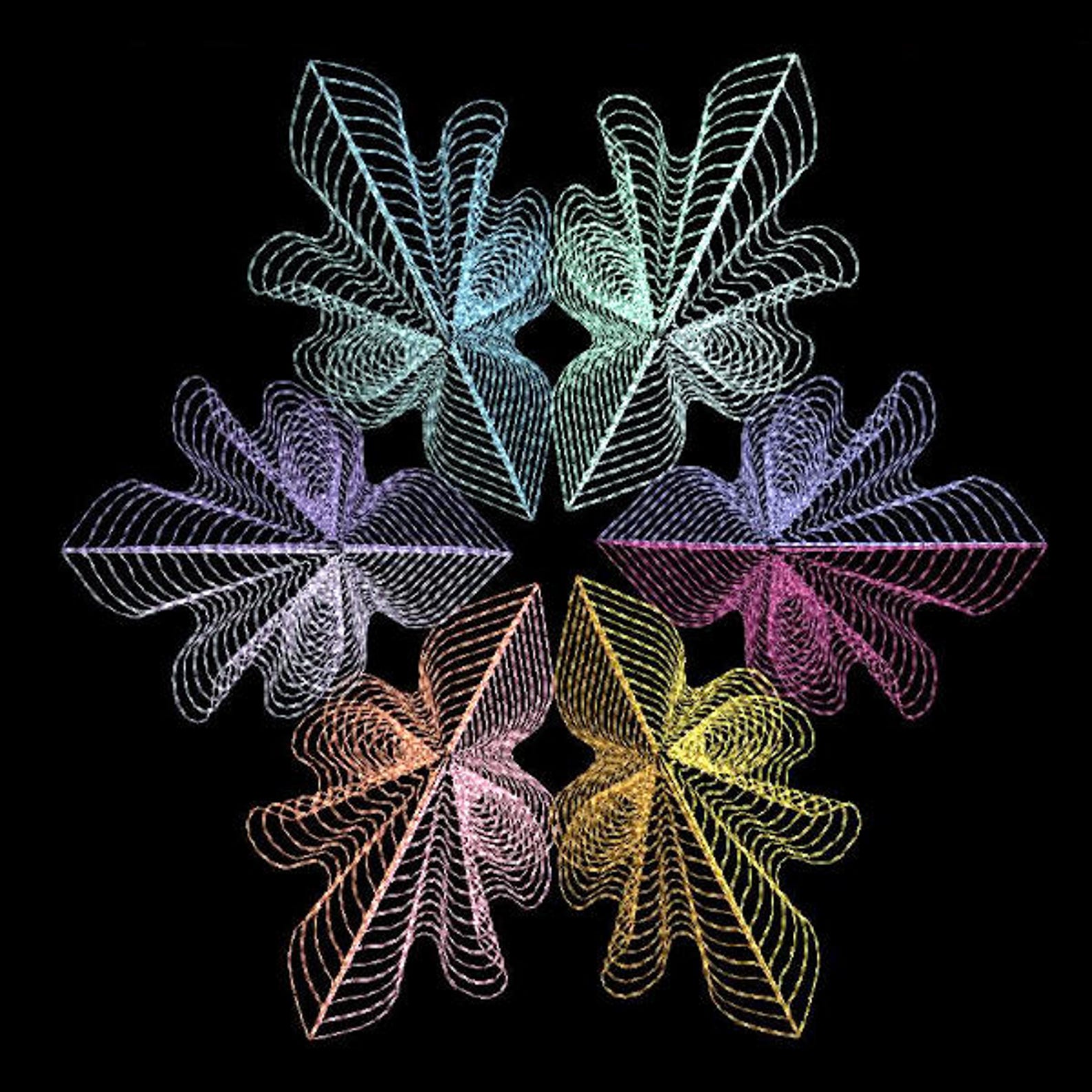 CURLY QUILT BLOCKS 4inch 12 Machine Embroidery Designs - Etsy