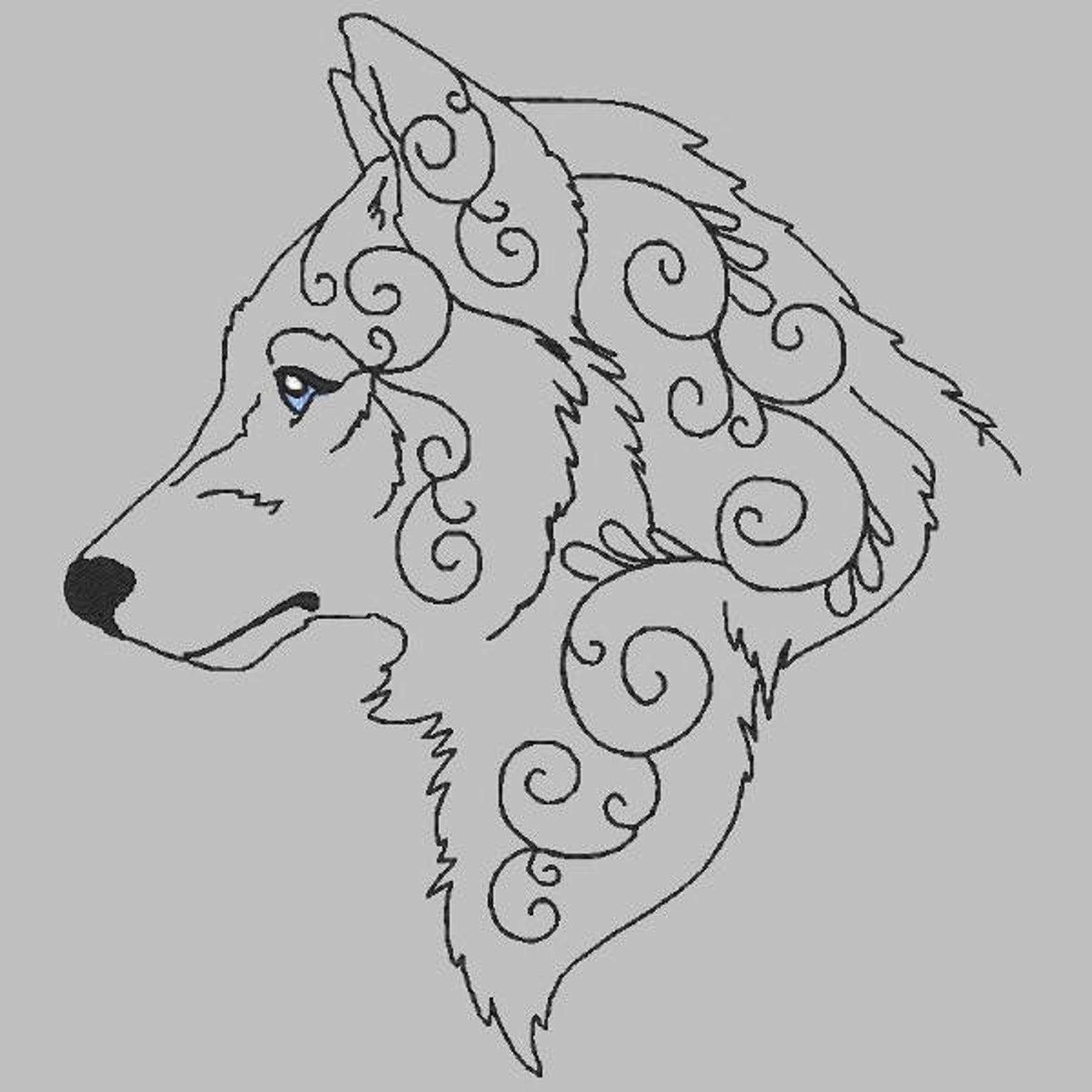 BEAUTIFUL HUSKIES 4inch 10 Machine Embroidery Designs Instant Download ...