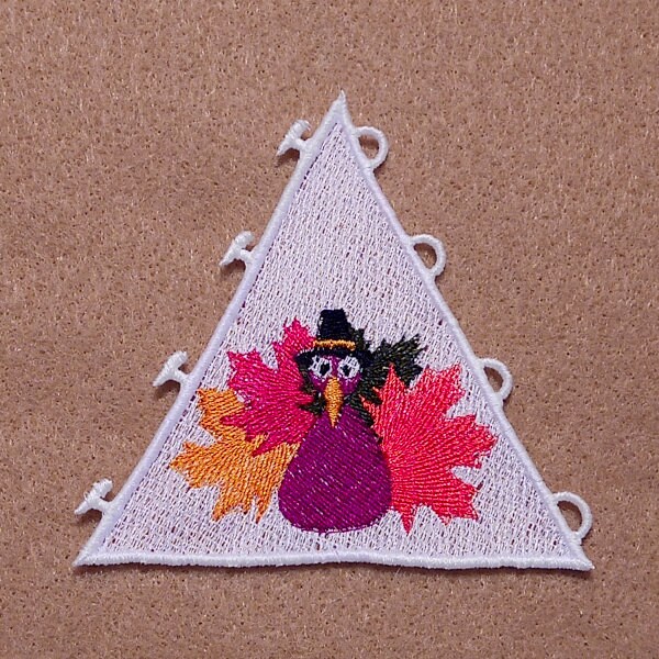 FSL THANKSGIVING TEA Lights 3.82inch free standing lace | Etsy