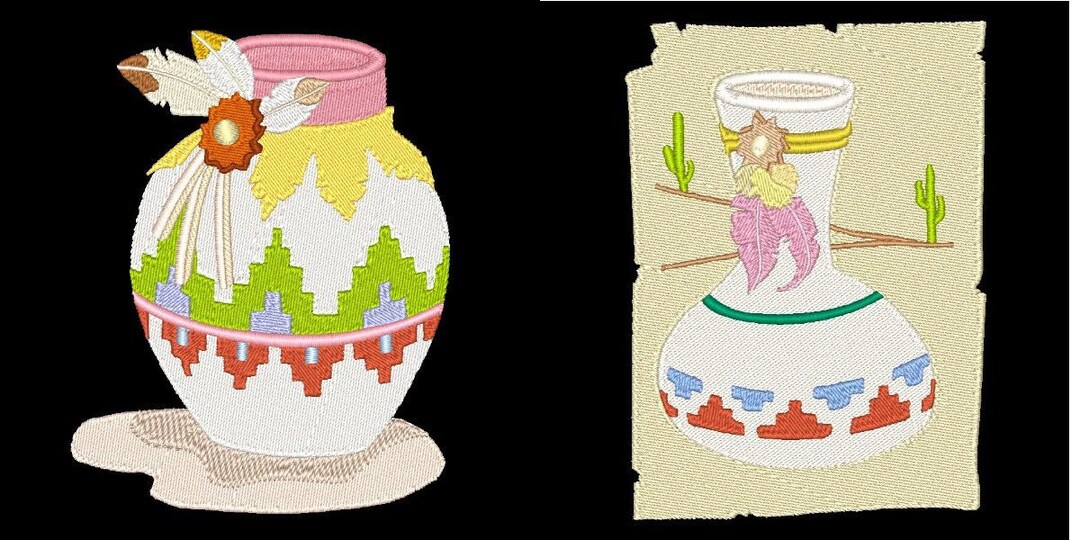 NATIVE AMERICAN - 20 Machine Embroidery Designs Instant Download 4x4 ...