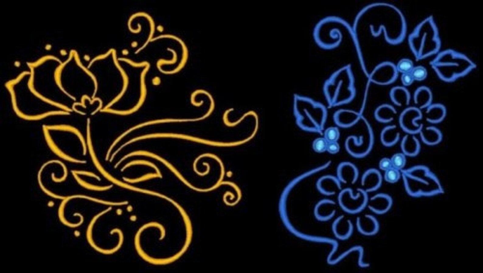 COLORLINE FLOWERS 20 Machine Embroidery Designs Instant | Etsy