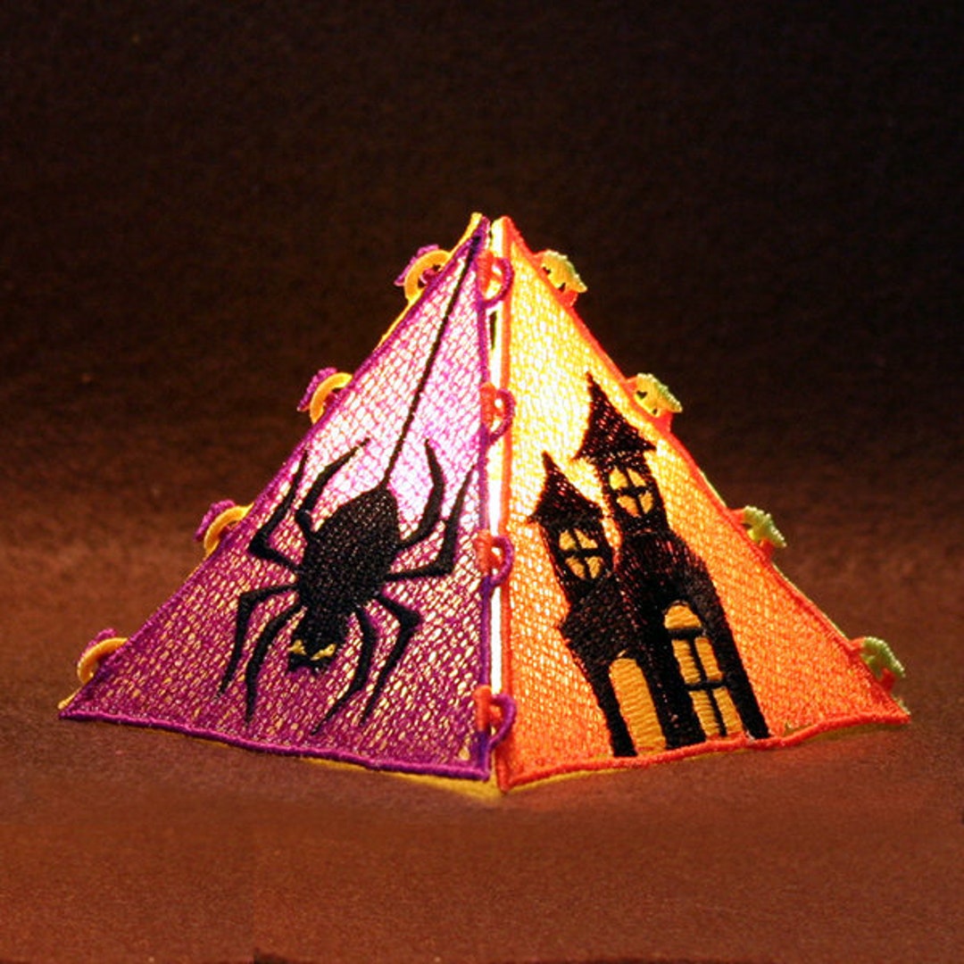 FSL HALLOWEEN TEA Lights (3 Inch) (free Standing Lace)- 11 Machine ...