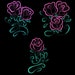 QUICK STITCH ROSES 4inch 10 Machine Embroidery Designs - Etsy