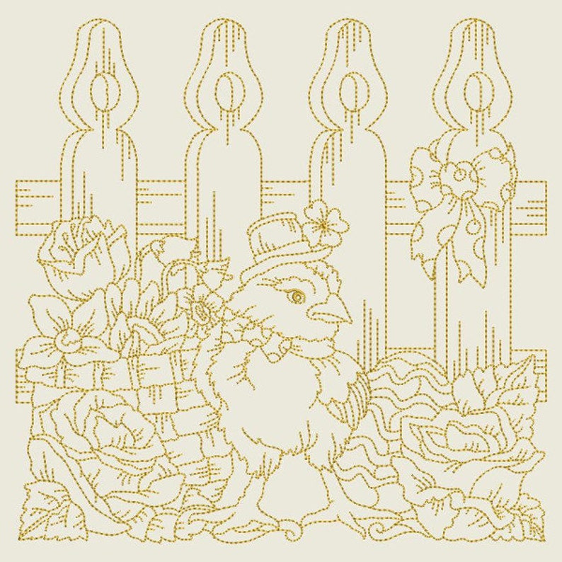BEAUTIFUL EASTER BORDERS (4inch) - 10 Machine Embroidery Designs ...