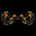 CURLY FLOWER BORDERS (5inch) - 10 Machine Embroidery Designs Instant ...