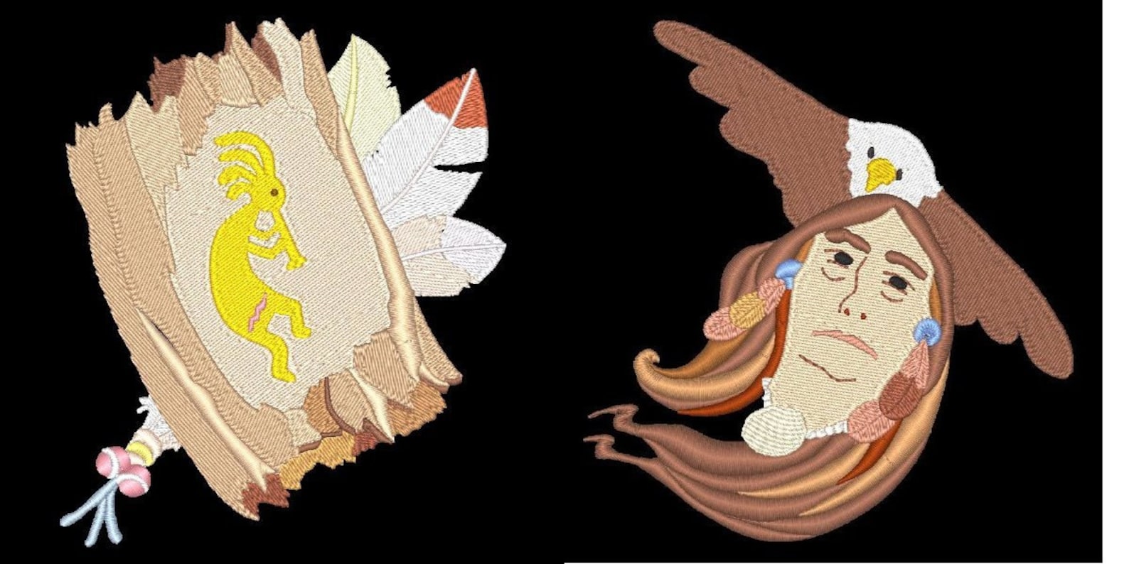 NATIVE AMERICAN 20 Machine Embroidery Designs Instant - Etsy