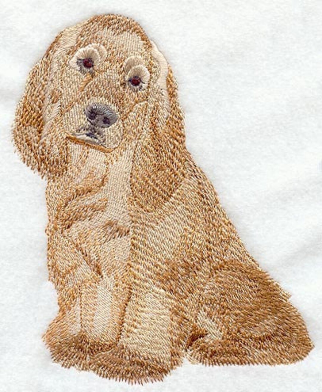 AMERICAN COCKER SPANIEL - Machine Embroidered Quilt Blocks (azeb) - Etsy