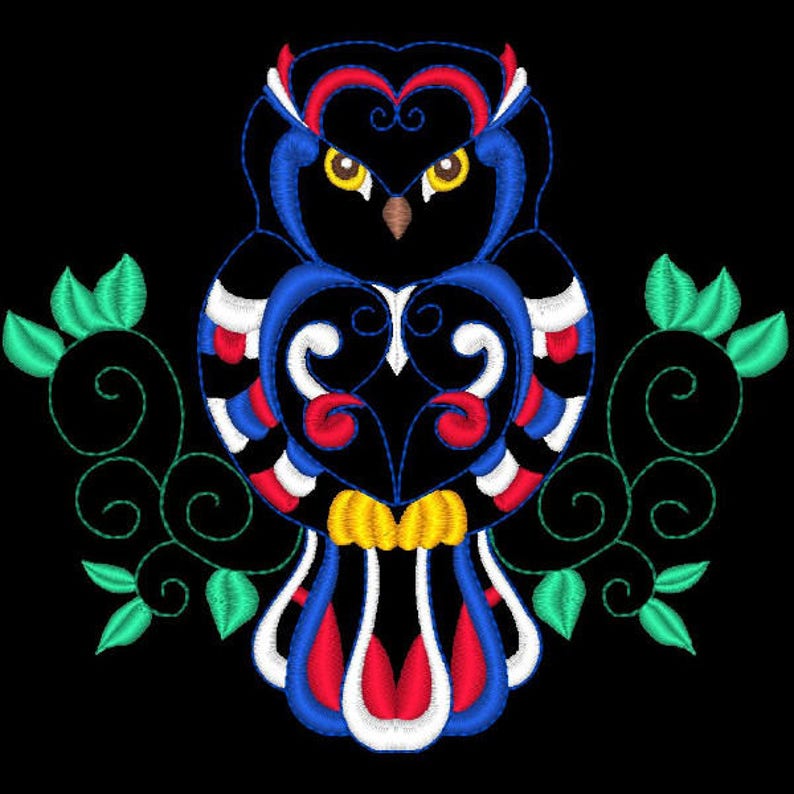 YOU WHOO (4inch) - 20 Machine Embroidery Designs Instant Download 4x4 ...