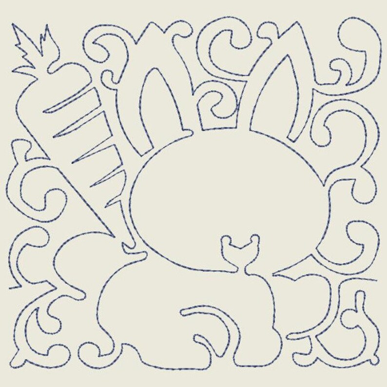 CONTINUOUS LINE BABY Farm Animals 4inch 10 Machine - Etsy