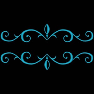 FANCY BORDERS #2 (4inch)- 10 Machine Embroidery Designs Instant ...