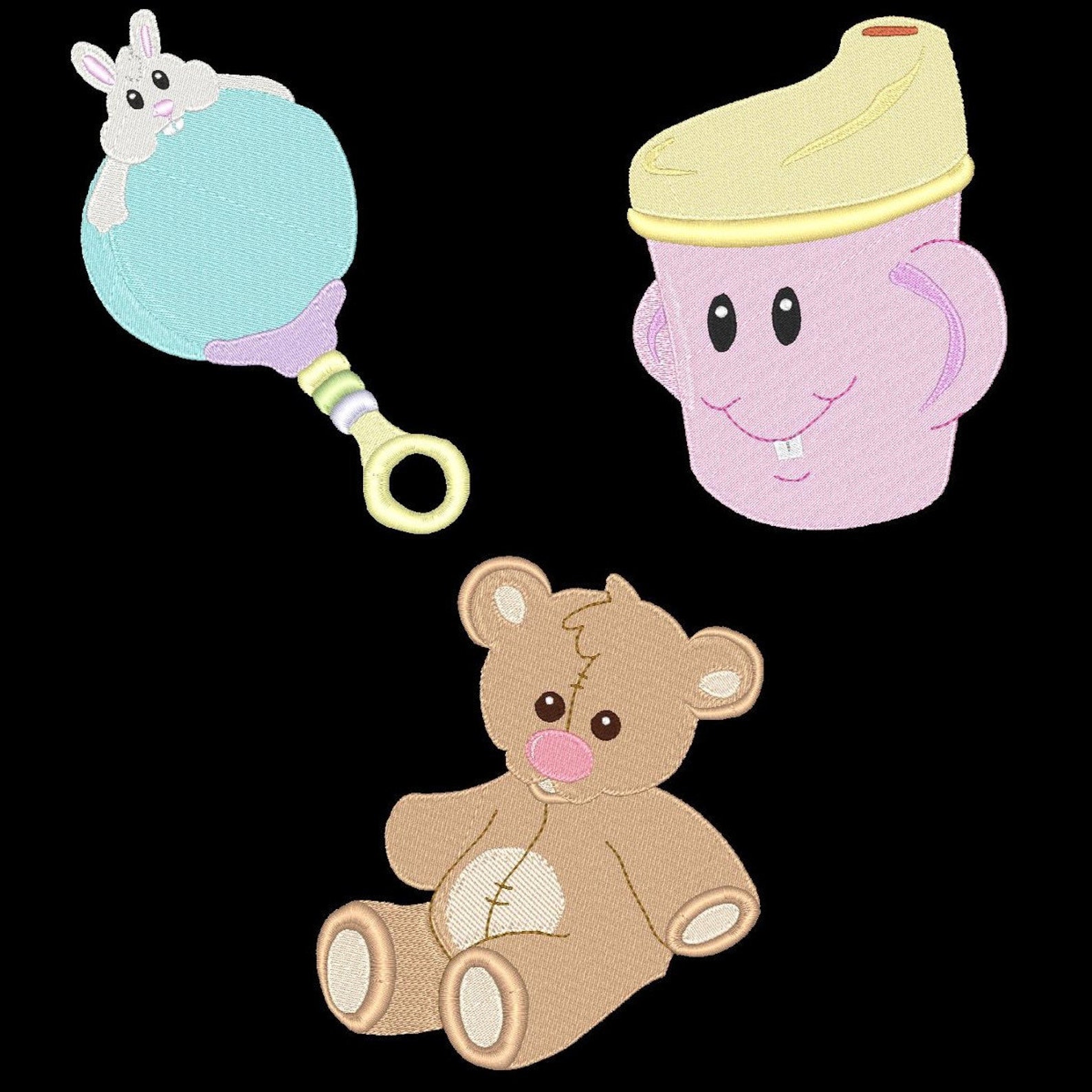 BABY NURSERY DESIGNS 5inch 10 Machine Embroidery Designs - Etsy