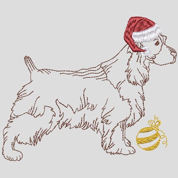 CHRISTMAS DOGGYS 6inch 12 Machine Embroidery Designs - Etsy