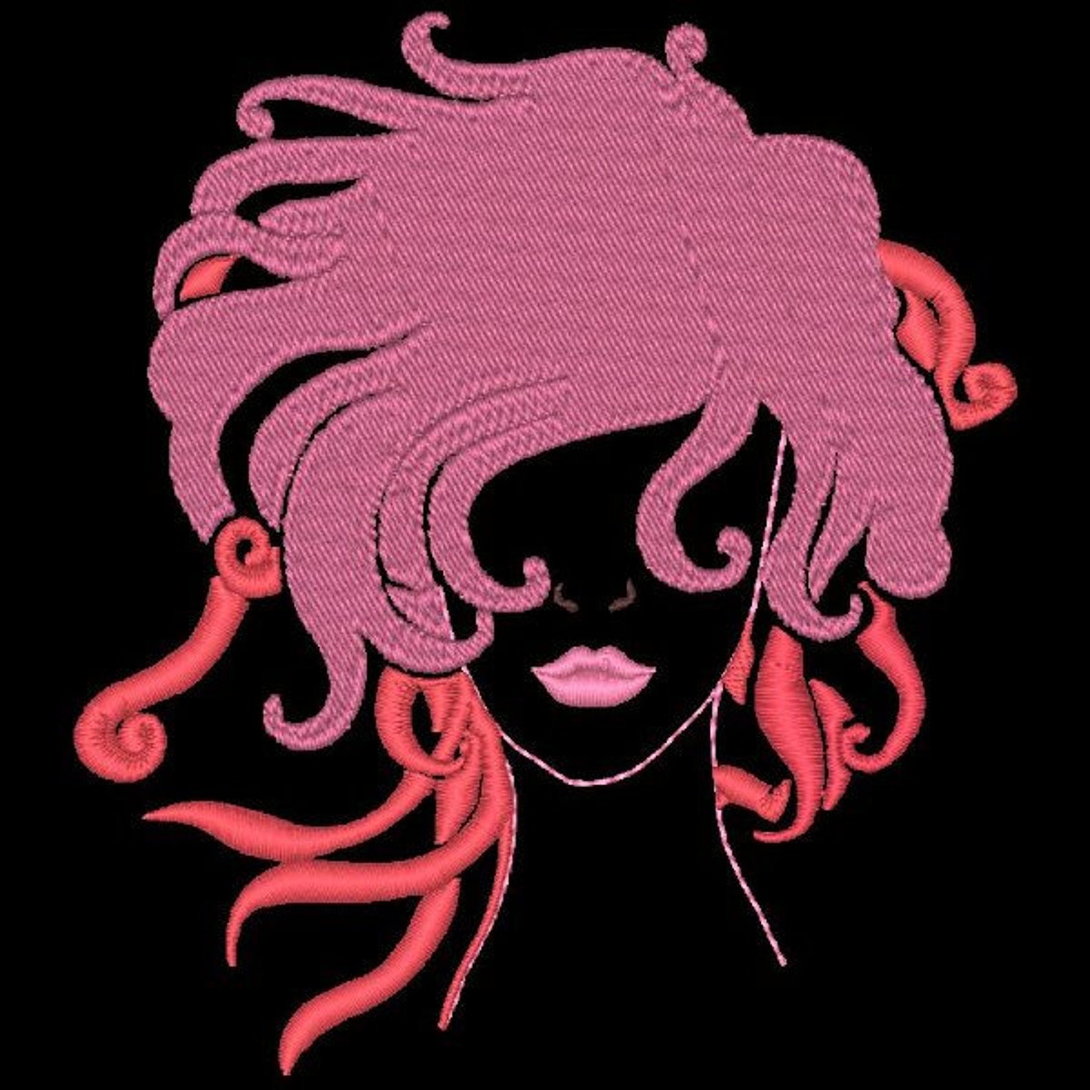 TOP FASHION MODEL (5inch) - 10 Machine Embroidery Designs Instant ...