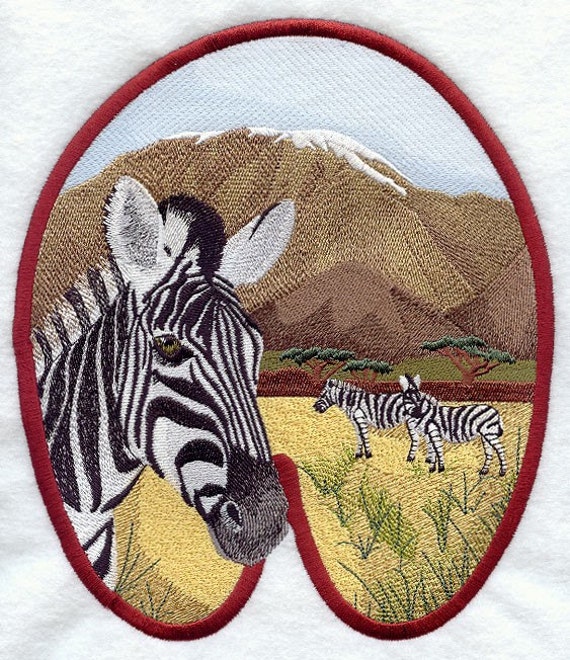 Zebra Hoof Print