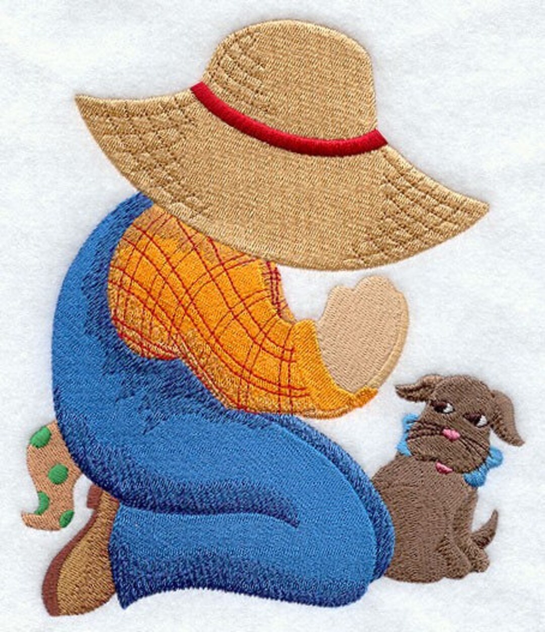 PRAYING FRED - Machine Embroidery Quilt Block (azeb) - Etsy