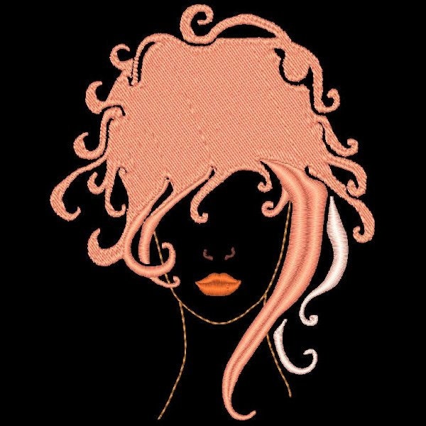 TOP FASHION MODEL (5inch) - 10 Machine Embroidery Designs Instant ...