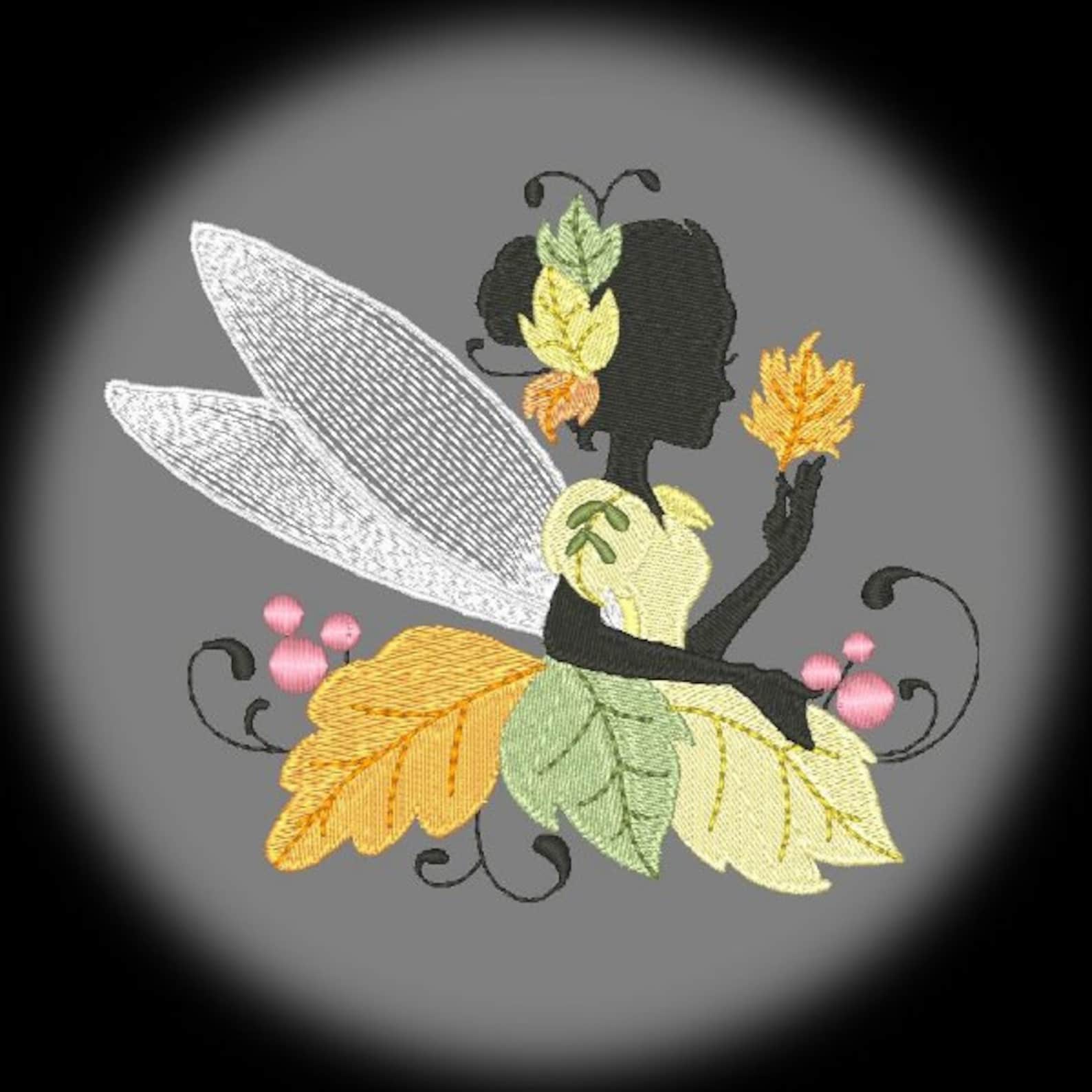 FOREST FAIRIES 5 1 Machine Embroidery Design Instant - Etsy