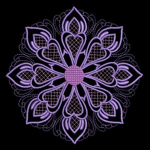 BLOOMING MEDALLIONS (4inch) - 12 Machine Embroidery Designs Instant ...