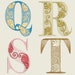 FEATHER ALPHABET and NUMBERS 3.88in 36 Machine Embroidery Designs ...