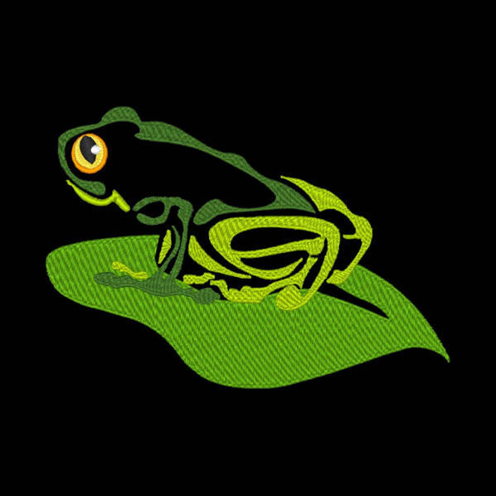 TOAD-ALLY COOL Frogs 4inch 10 Machine Embroidery Designs - Etsy