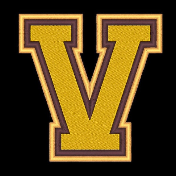 VARSITY LETTERS 78 Machine Embroidery Font Designs Instant - Etsy