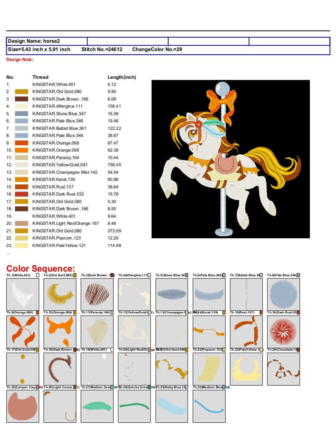 FANCY CAROUSEL HORSES 2 1 Machine Embroidery Design Instant | Etsy