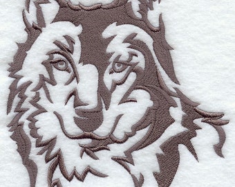 Wolf Quilt Block - Etsy