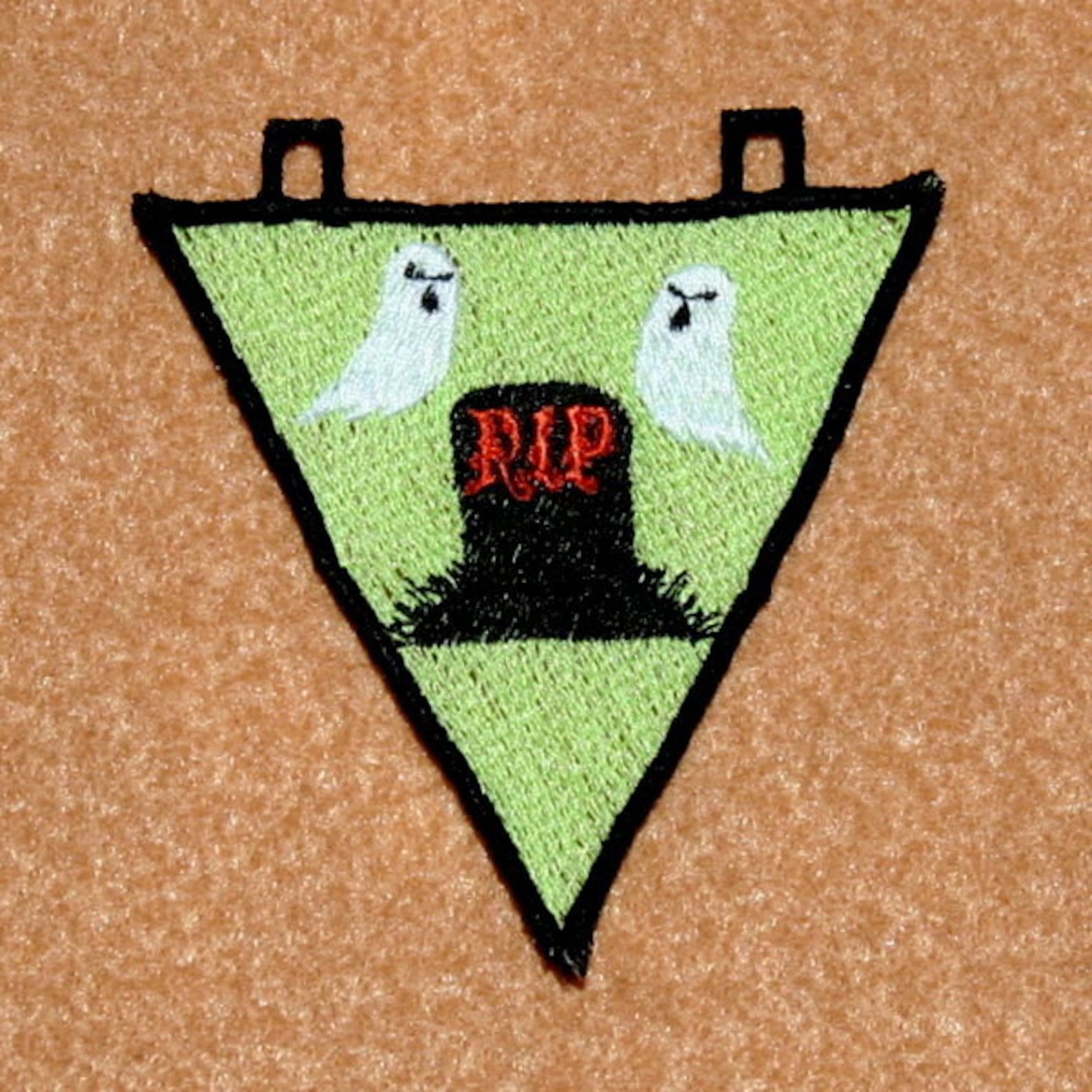 FSL HALLOWEEN FLAGS 5inch free Standing Lace 10 Machine - Etsy