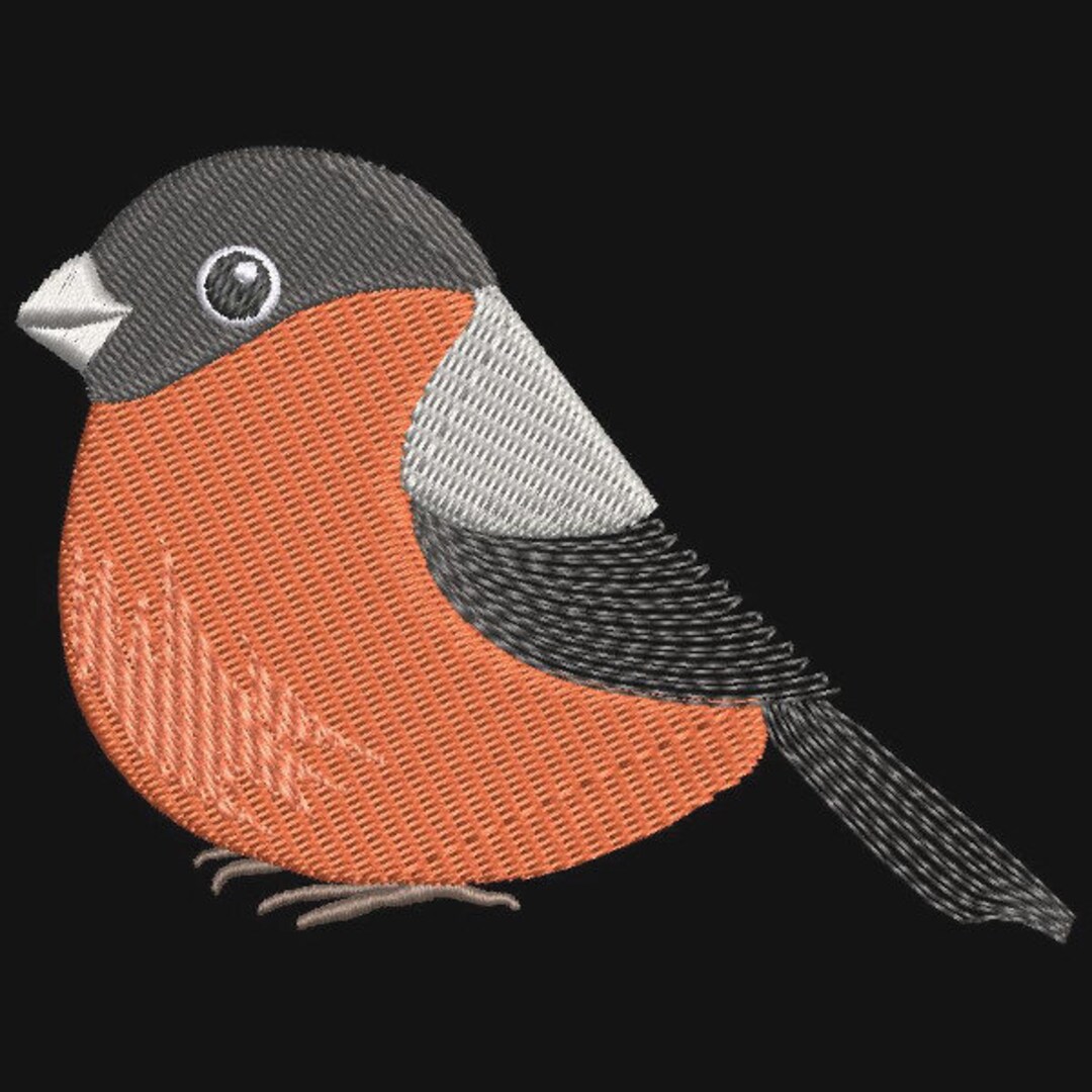 PRETTY BIRD #3 - 1 Machine Embroidery Design Instant Download 4x4 Hoop (azeb) - Etsy