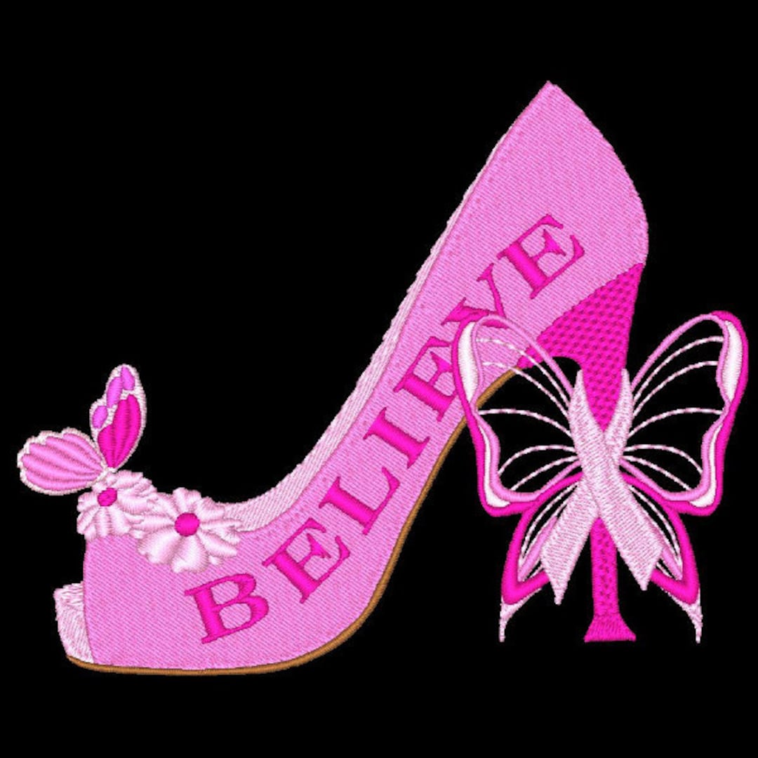 TUFF ENUFF to Wear PINK (4inch) - 10 Machine Embroidery Designs Instant ...